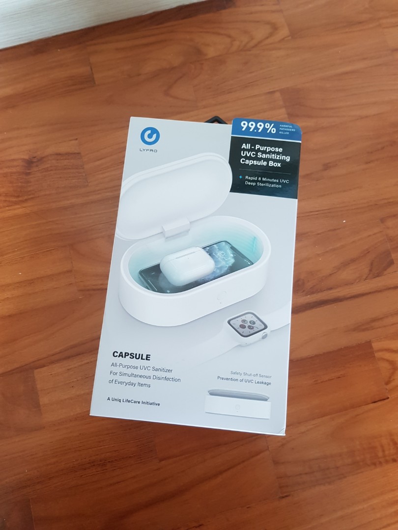 Lyfro UVC Sanitizing Capsule Box, Mobile Phones & Gadgets, Mobile ...