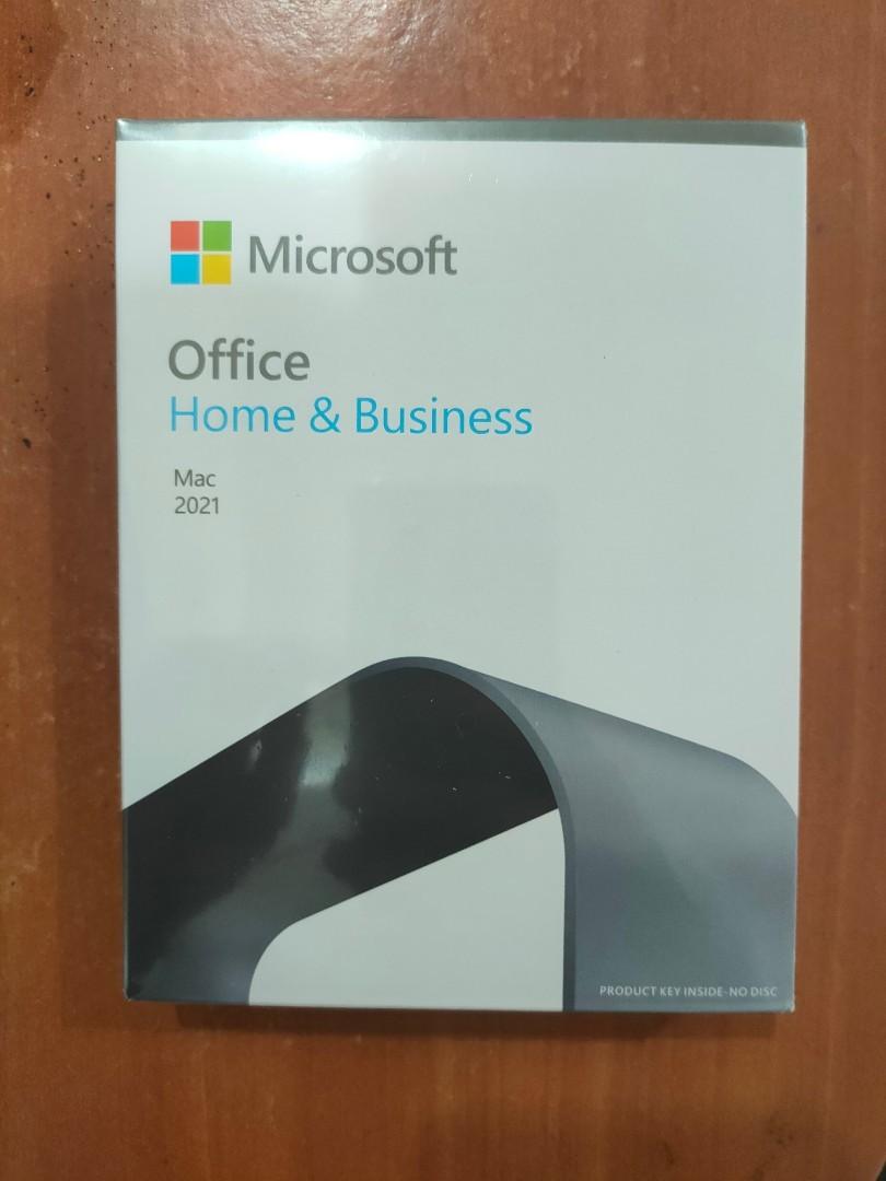 Retail Box Mac Microsoft Office Home and Business 2021/2019 for Mac ...