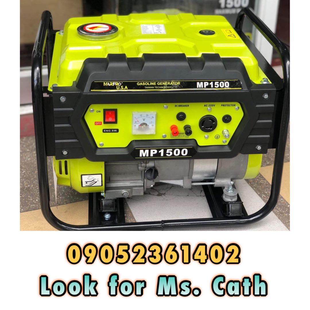 Marpro Gasoline Generator, Commercial & Industrial, Construction Tools ...
