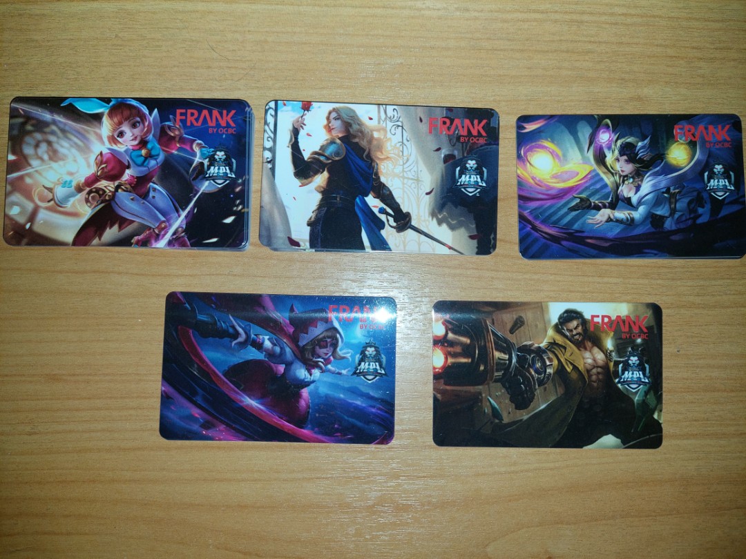 MLBB MPL Mobile Legends Collectible Cards (Basic), Video Gaming, Video ...