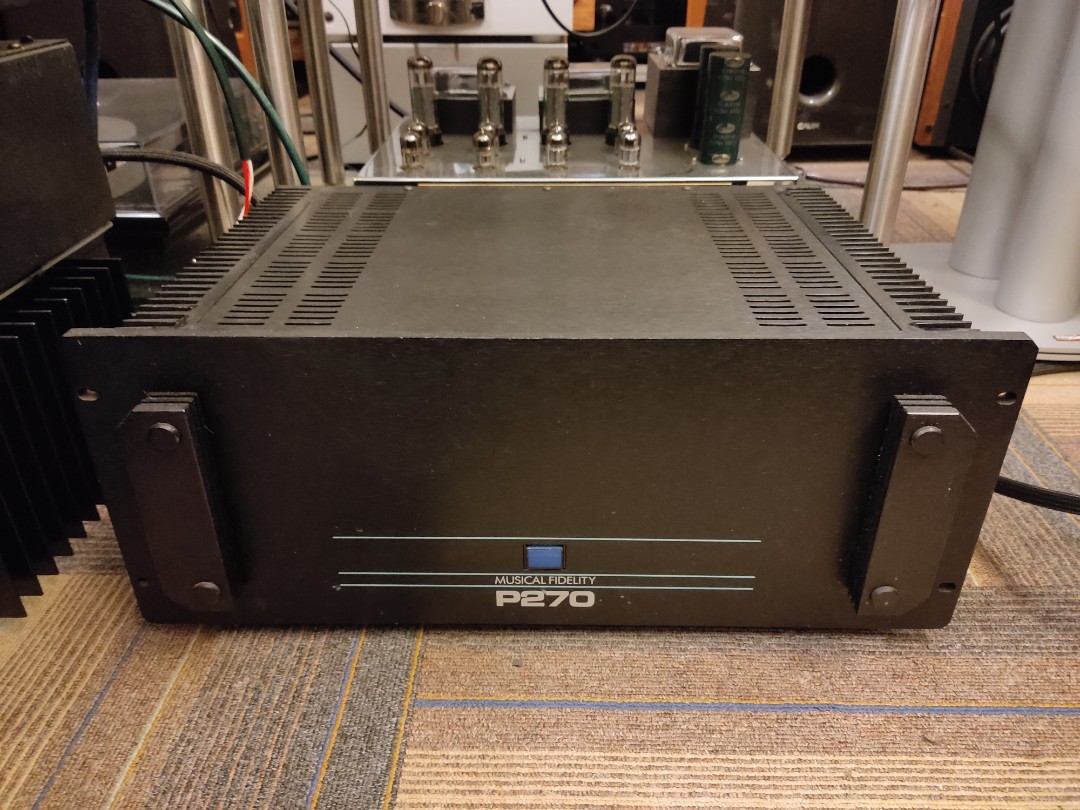 Musical Fidelity P270 dual mono power amplifier, Audio, Other Audio ...