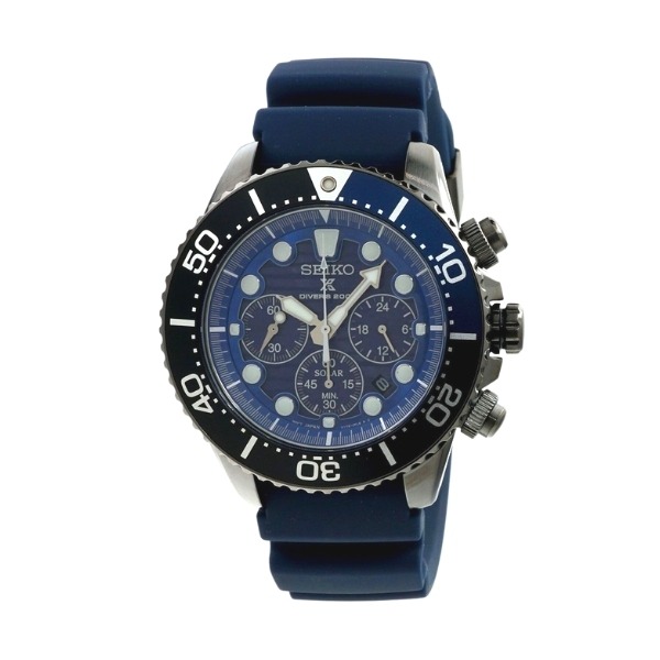 NEW Seiko Prospex Solar Save The Ocean Edition Silicone Mens Watch ...