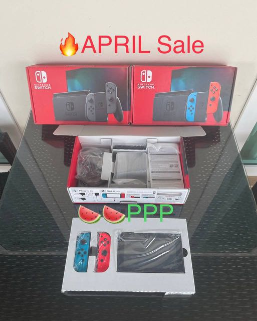 Nintendo Switch Gen 2 Console, Video Gaming, Video Game Consoles ...