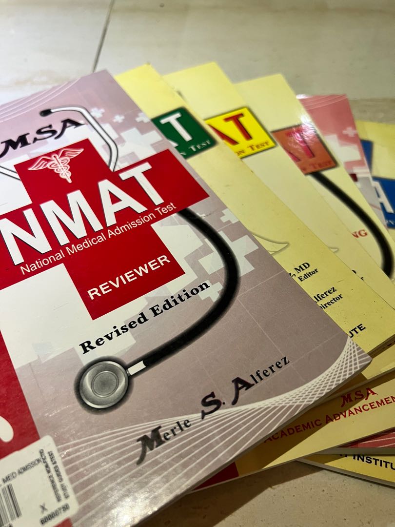 NMAT reviewers MSA (Take ALL 6), Hobbies & Toys, Books & Magazines ...