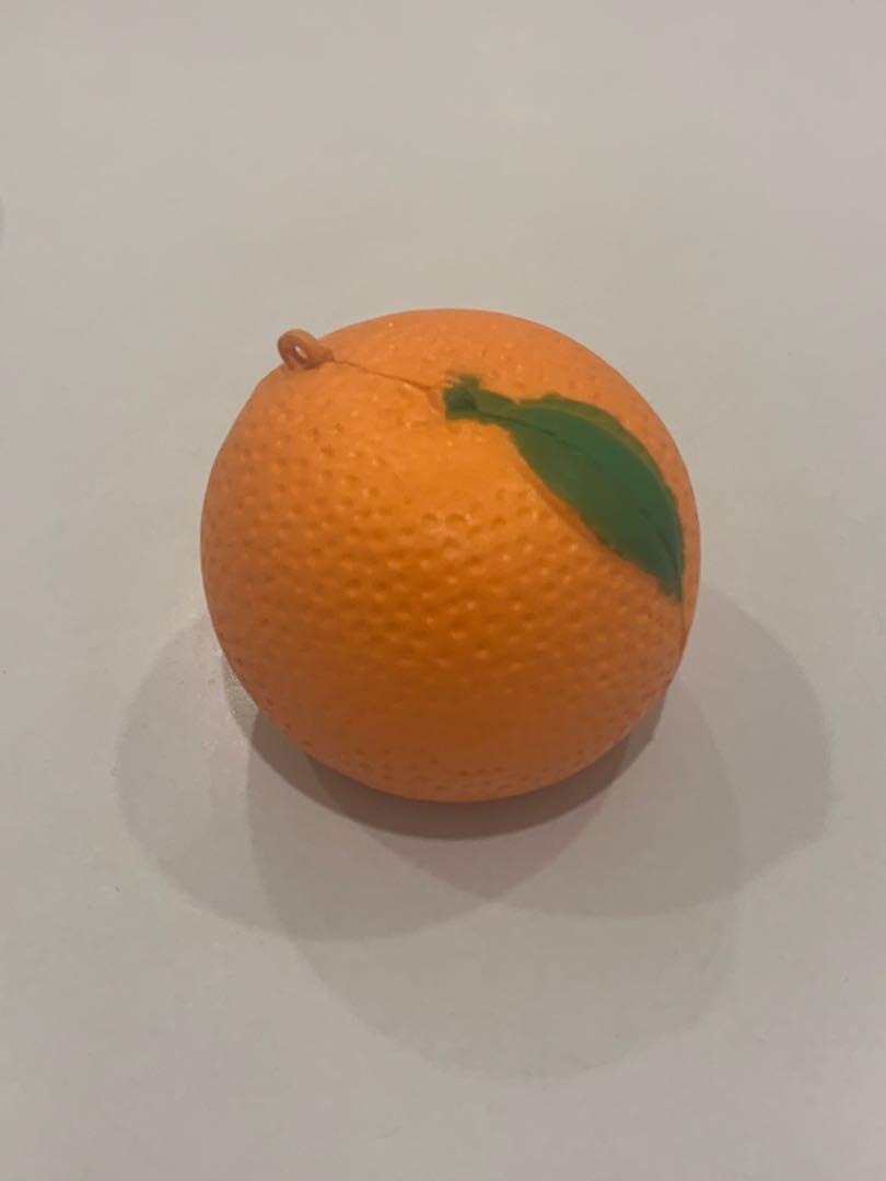 Orange squishy, Hobbies & Toys, Toys & Games on Carousell