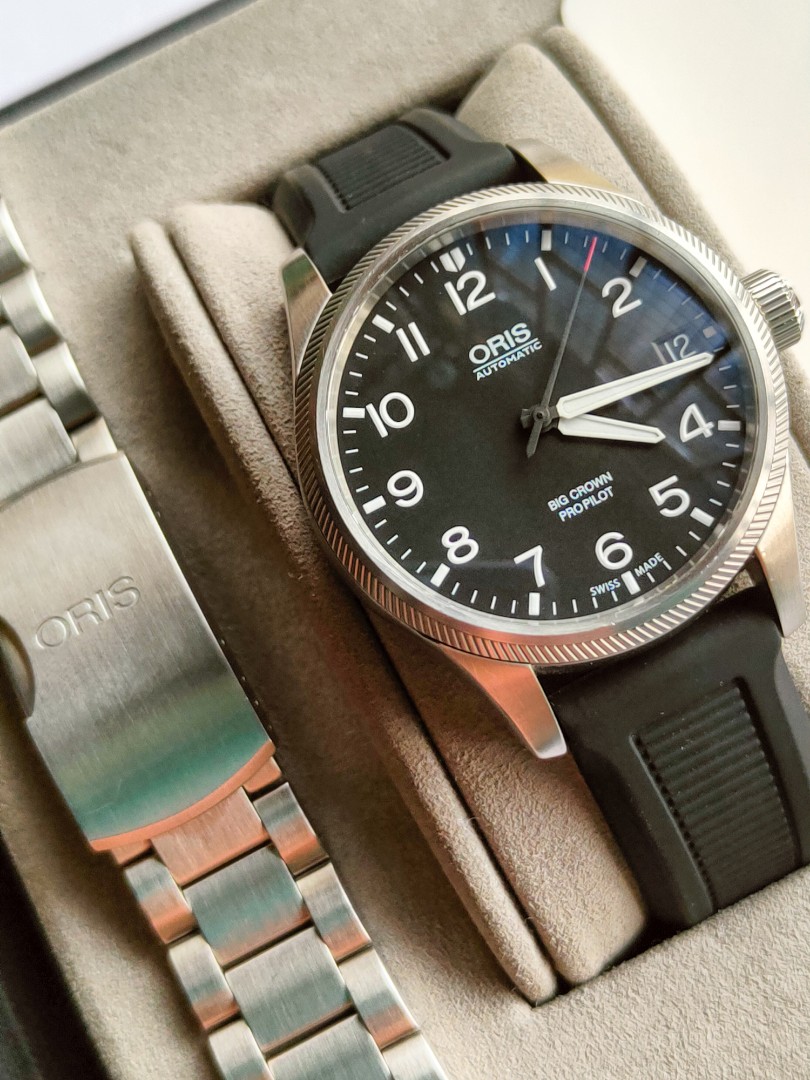 ORIS BIG CROWN PRO PILOT, Luxury, Watches on Carousell