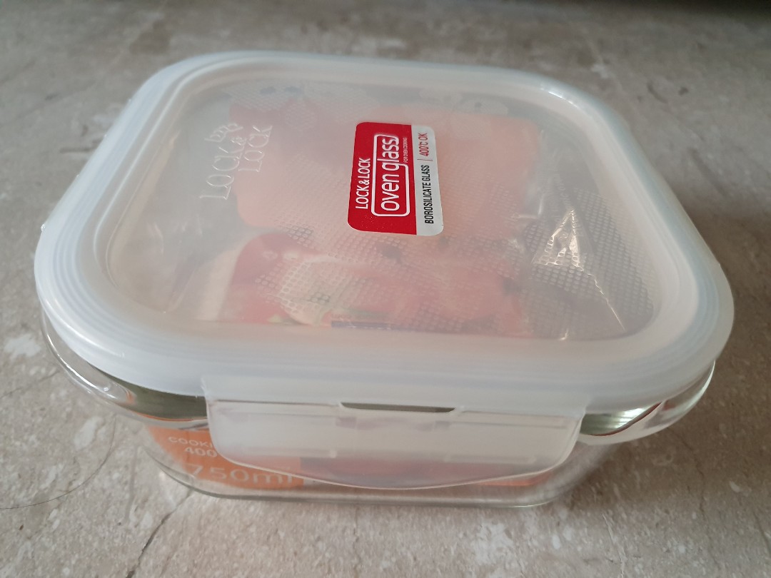 Oven glass cookware Lock & Lock, Furniture & Home Living, Kitchenware ...