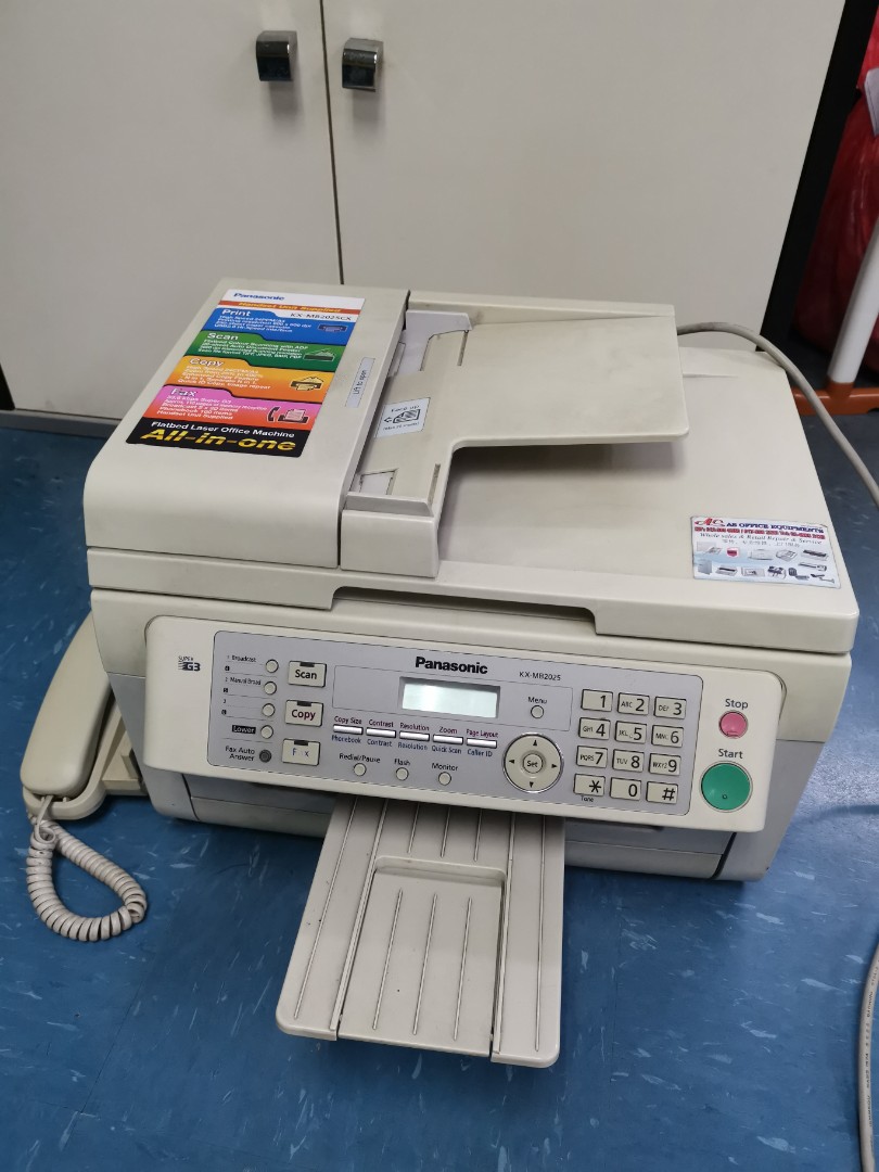 Panasonic fax and copy machine, Computers & Tech, Office & Business ...
