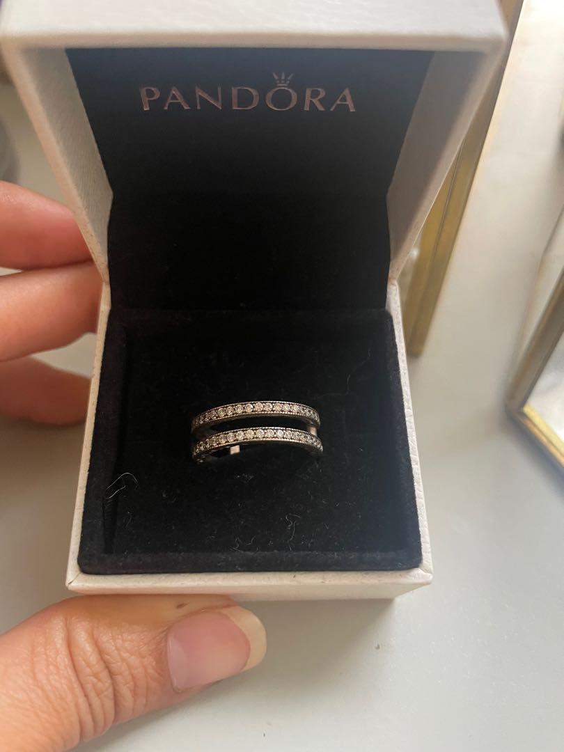 Pandora Ring 50, Luxury, Accessories on Carousell