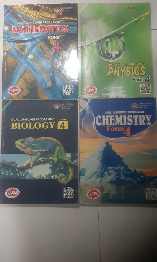 Physics / Chemistry / Biology Form 4 Textbook ( English version ...