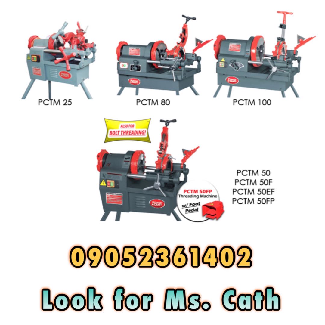 Pipe Threading Machine, Commercial & Industrial, Construction Tools ...