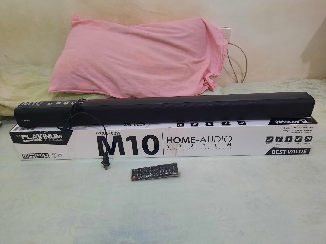 Platinum Soundbar M10, Audio, Soundbars, Speakers & Amplifiers on Carousell
