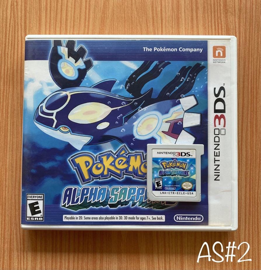 Pokemon Alpha Sapphire 2DS/3DS, Video Gaming, Video Games, Nintendo on ...