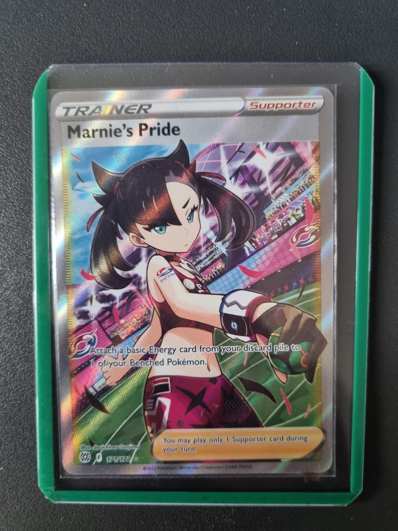Pokemon TCG Brilliant Stars Marnie's Pride Full Art Trainer, Hobbies ...