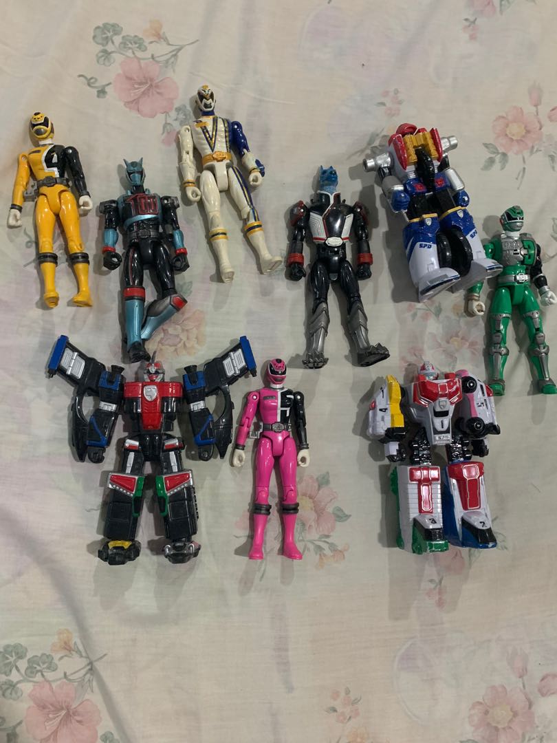 Power Rangers SPD Bundle, Hobbies & Toys, Toys & Games on Carousell