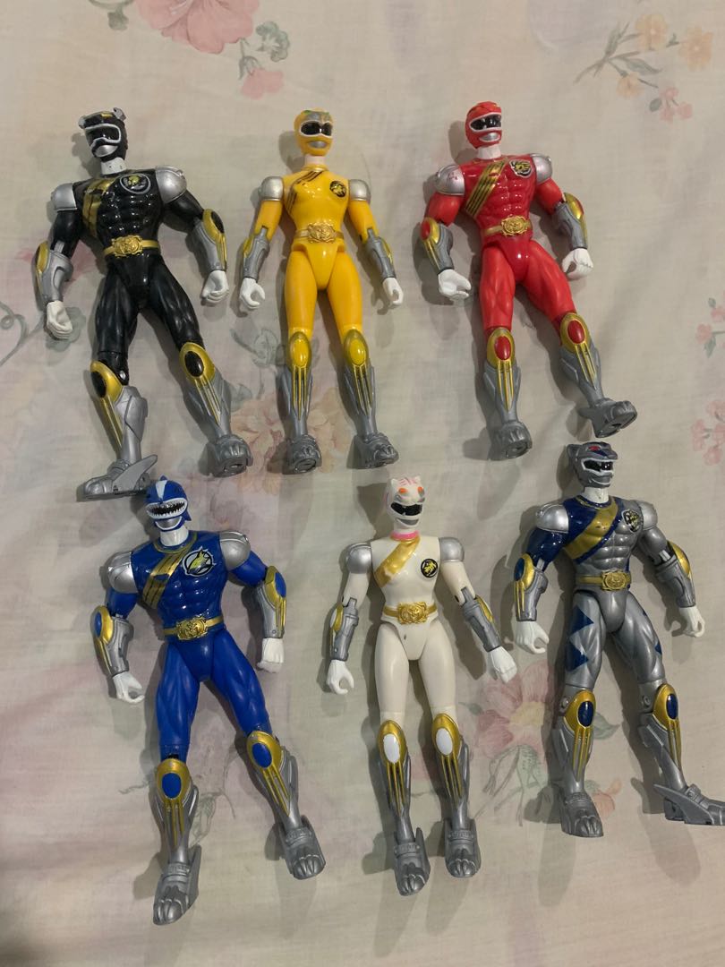 Power Rangers Wild Force Bundle, Hobbies & Toys, Toys & Games on Carousell