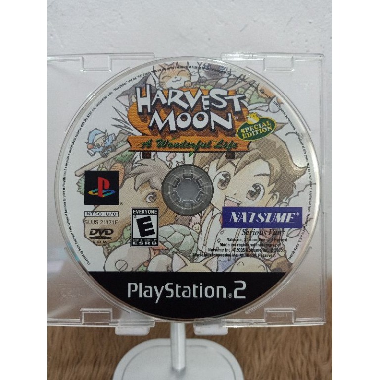 PS2 Harvest Moon A Wonderful Life Special Edition NTSC U/C (Disc Only ...
