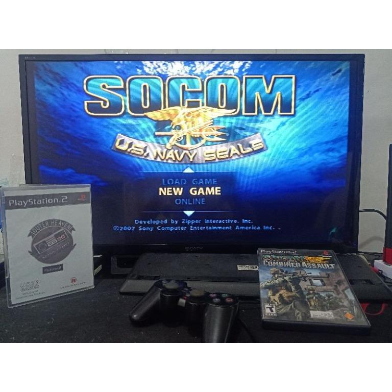 PS2 SOCOM US NAVY SEALS Combined Assault NTSC U/C, Video Gaming, Video ...