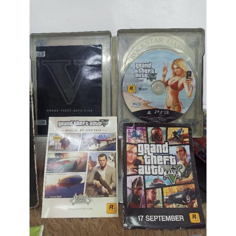 PS3 GTA V Grand Theft Auto V Special Edition, Video Gaming, Video Games, PlayStation on Carousell