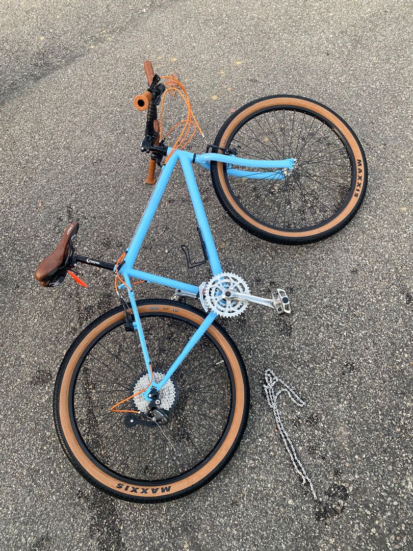 RETRO MTB FRAMESET, Sports Equipment, Bicycles & Parts, Bicycles on ...