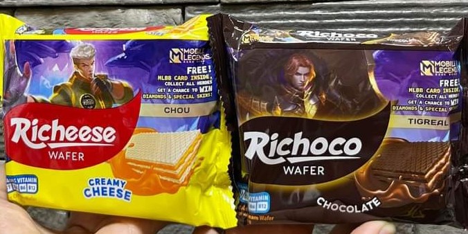 RICHOCO WAFER 7 FOR 100, Food & Drinks, Other Food & Drinks on Carousell