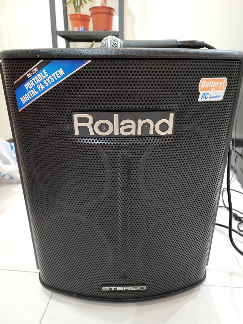 Roland BA-330 Stereo Portable Amplifier, Hobbies & Toys, Music & Media ...