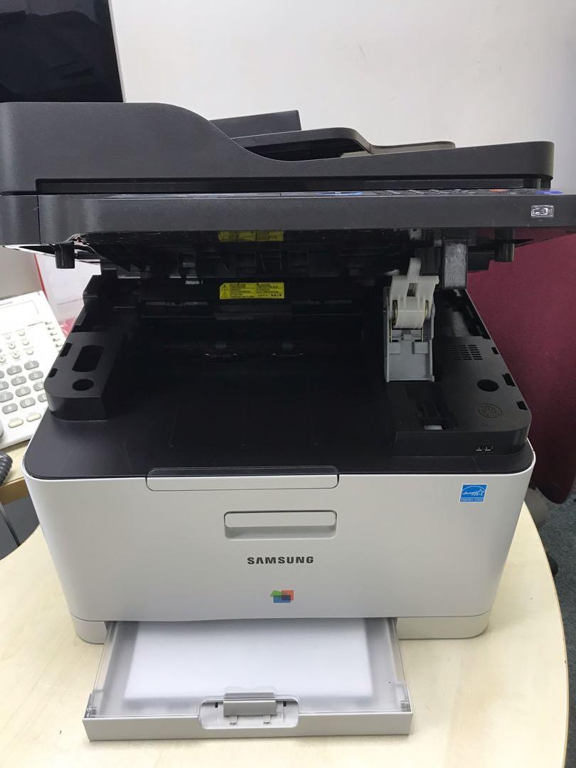 Samsung Xpress C480FW Color Laser MFP Wireless with NFC Printer ...