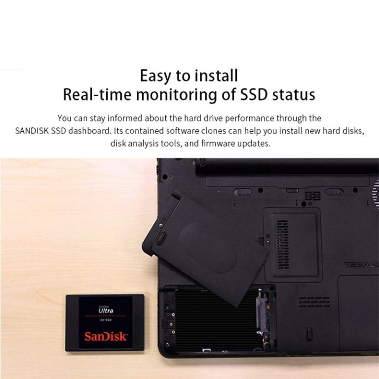 Sandisk SSD Internal Hard Drive 250GB 1TB Ultra, Mobile Phones ...