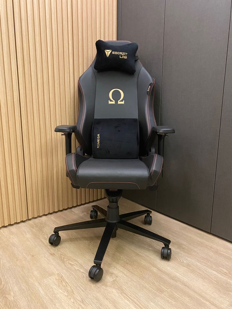 Secret lab OMEGA gaming chair, Furniture & Home Living, Furniture ...