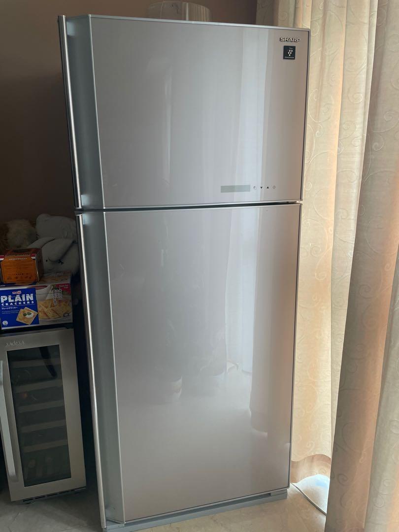 Sharp Fridge (Ion plasmacluster ) (Silver), TV & Home Appliances ...