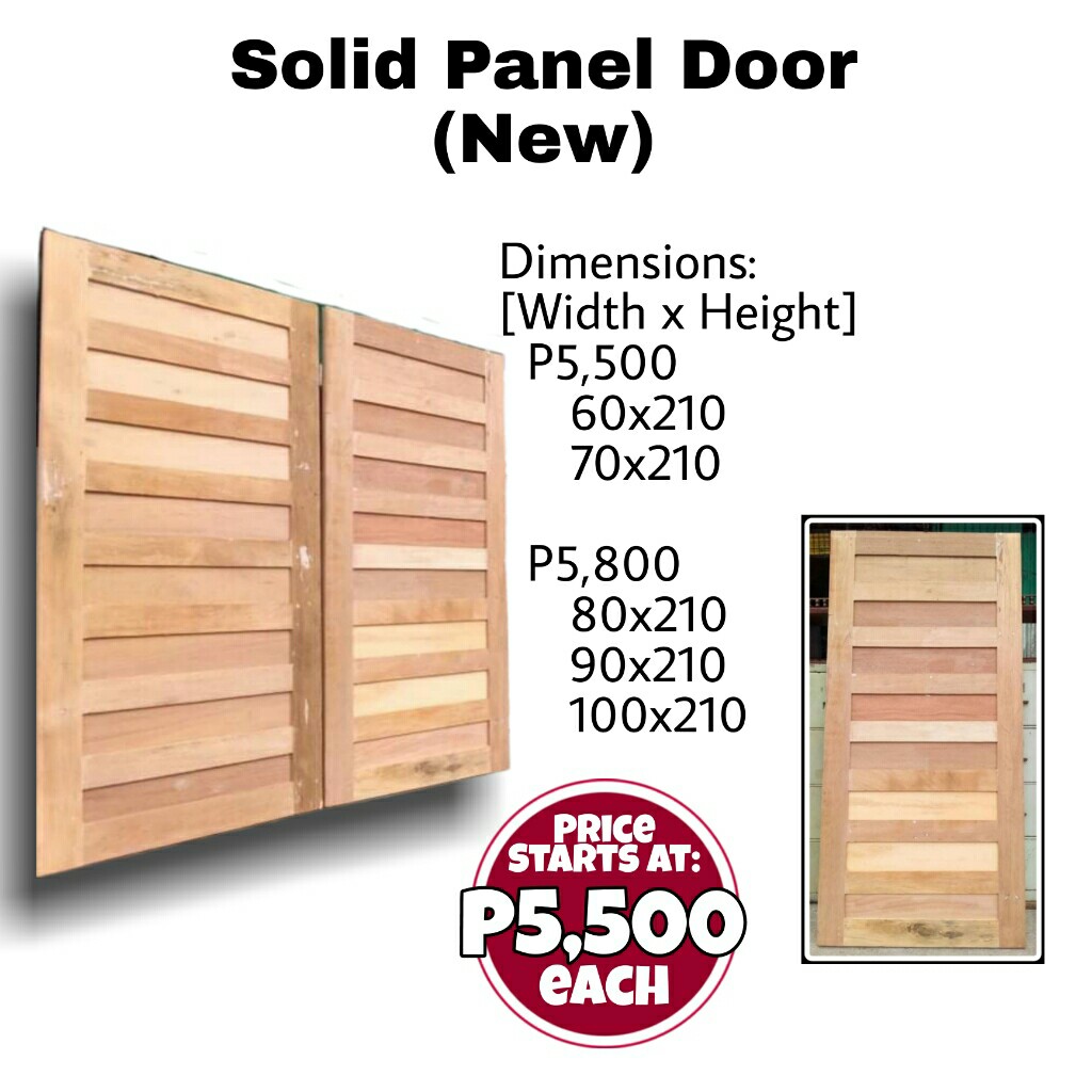 🔥Solid Panel Door (New)🔥, Furniture & Home Living, Security & Locks ...