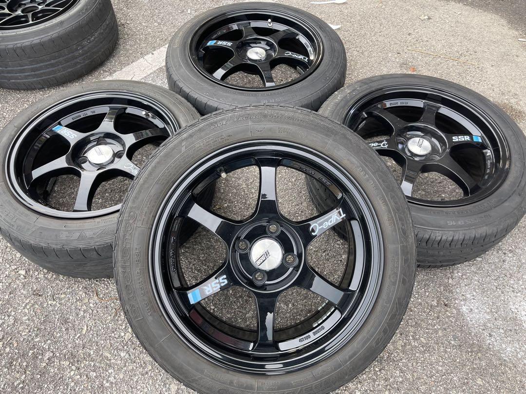 Sport rim second 16 ssr type c flow fomn siap tayar myvi vios city ...