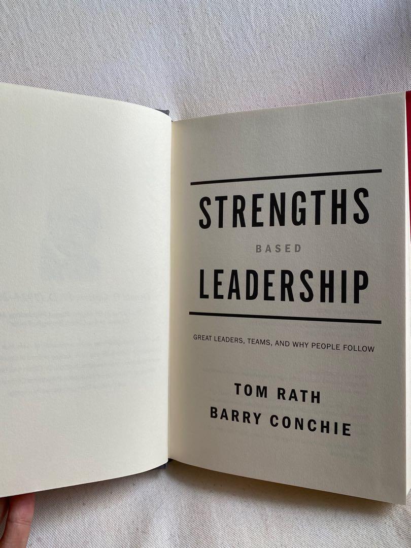 Strengths Based Leadership (Tom Rath, Barry Conchie), Hobbies & Toys ...