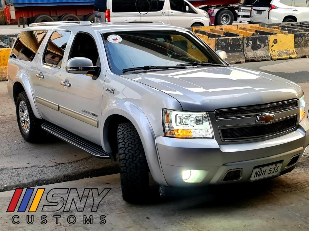 Suburban Chevrolet Customized Custom Bushwacker Fender Flares ...
