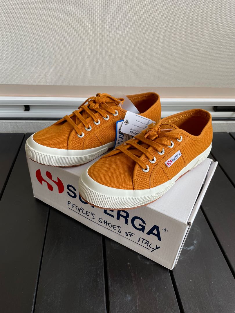 [lowered price] Superga 2750 Cotu Classic Brown Curcuma, Women's ...