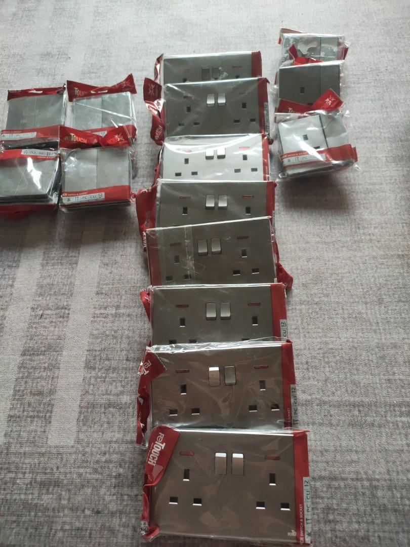 Switch face plate, TV & Home Appliances, Electrical, Adaptors & Sockets ...