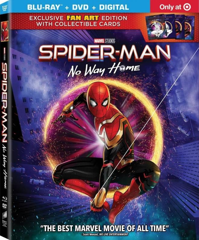 [SEALED] Target Exclusive, No Way Home, Spider-Man 4K UHD Blu-Ray DVD ...