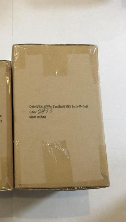 THREEA 3A Ashley Wood WWR SAND DEVIL MK3 BERTIE MODE B / Hottoys ...