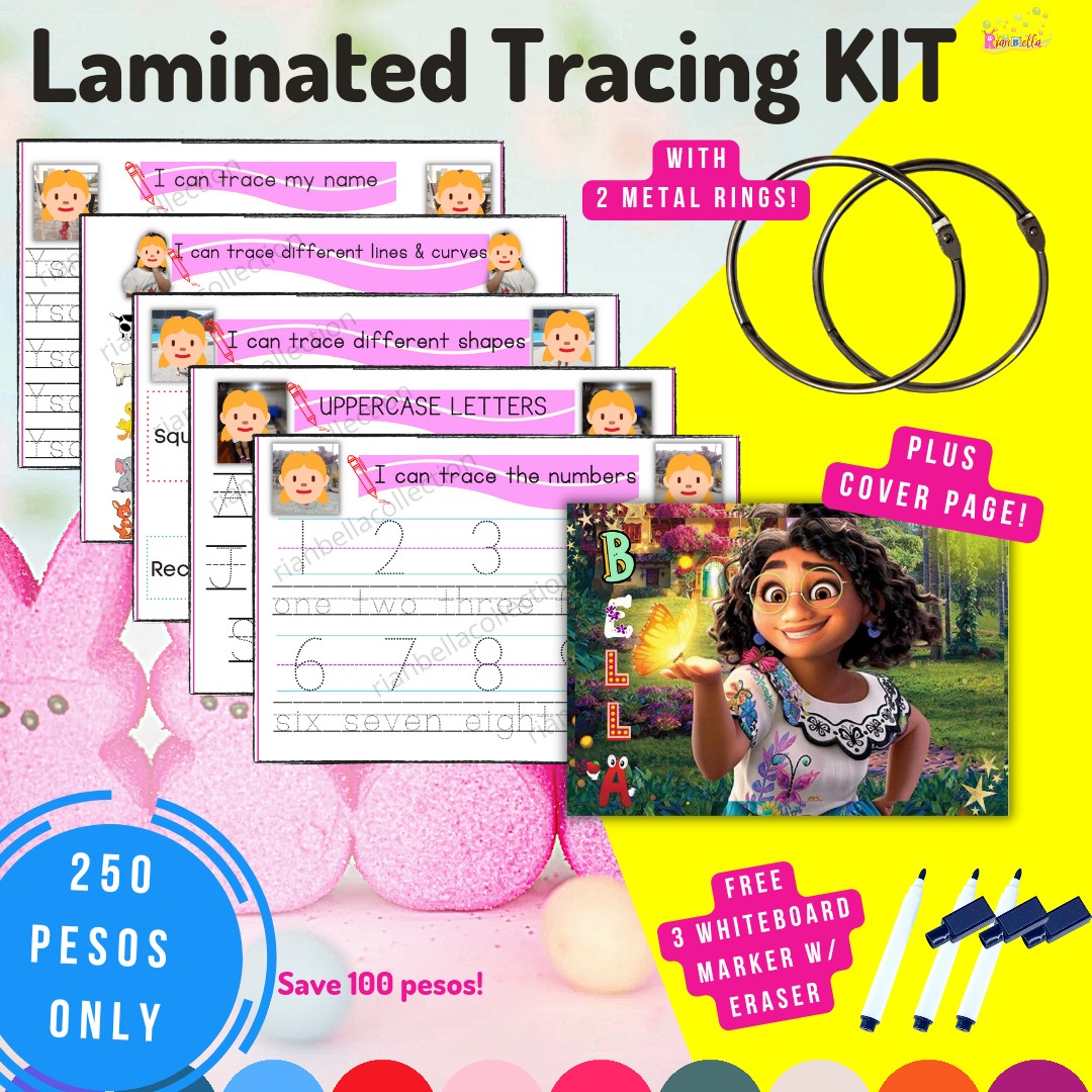TRACING KIT LAMINATED, Babies & Kids, Infant Playtime on Carousell