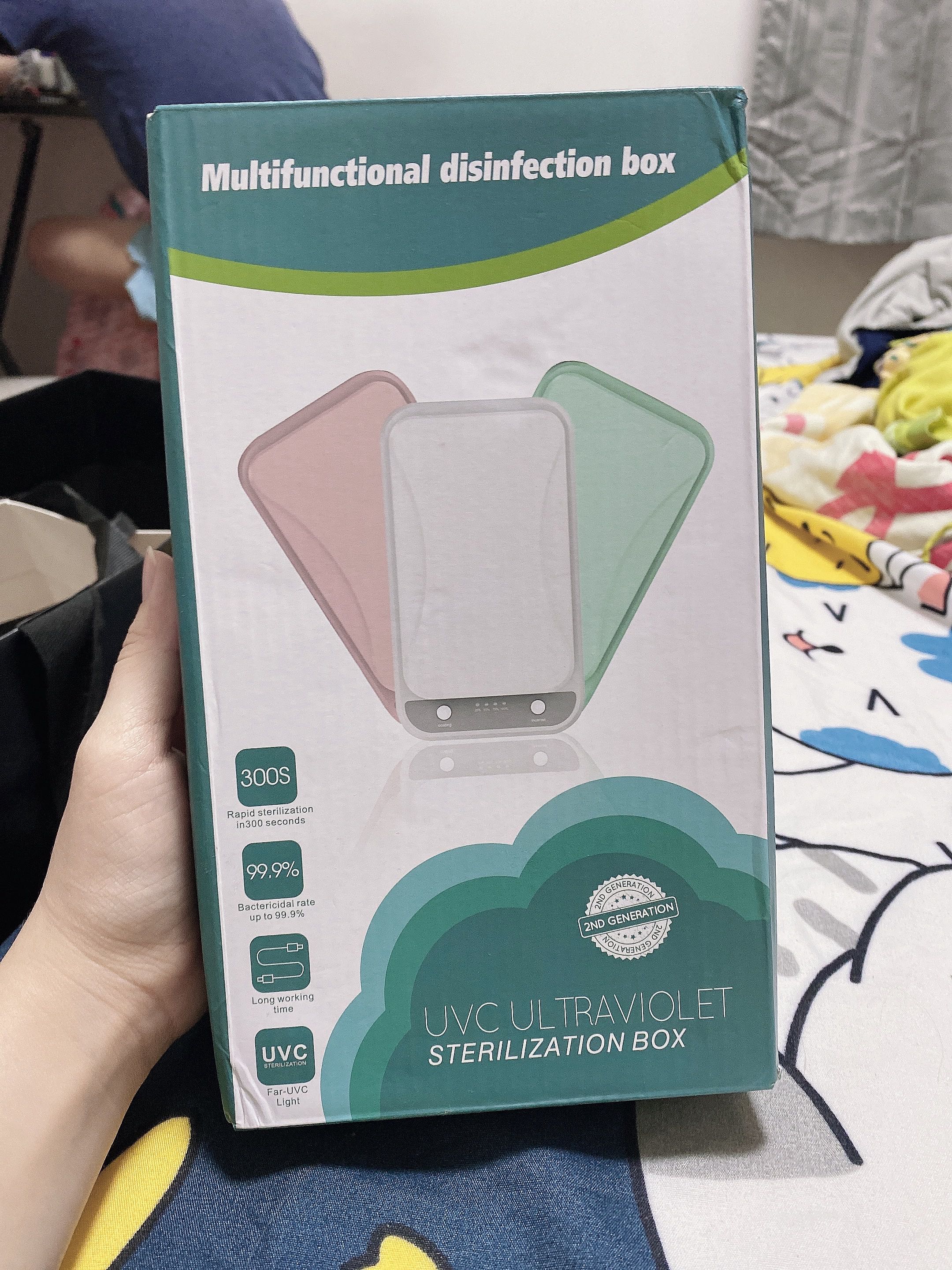 ULTRAVIOLET Sterilization box, Health & Nutrition, Health Monitors ...