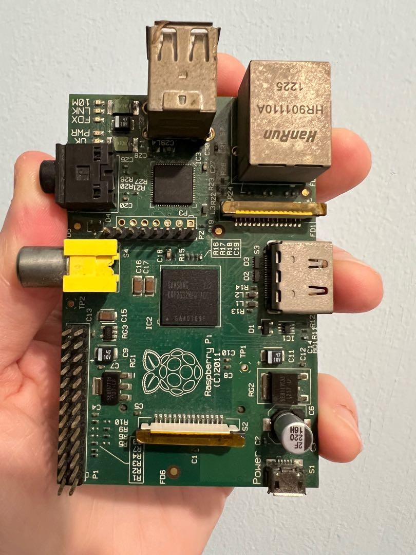 [Used] RPi 1 Model B, Computers & Tech, Parts & Accessories, Other ...