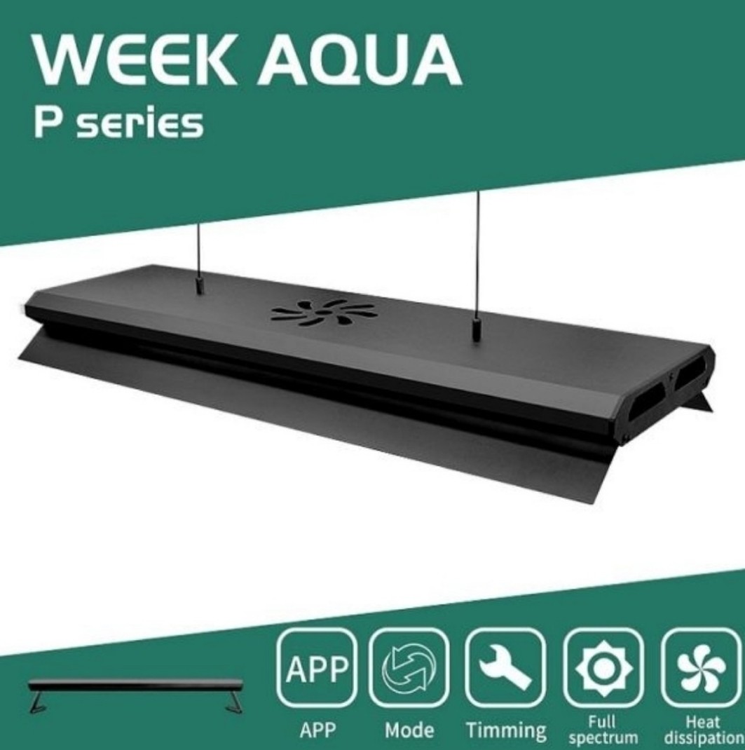 Week Aqua P Series P600 Pro P900 Pro P1200 Pro Aquarium Light Fish Tank ...