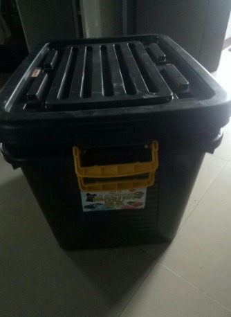 143L storage huge big boxes, Furniture & Home Living, Home Improvement ...