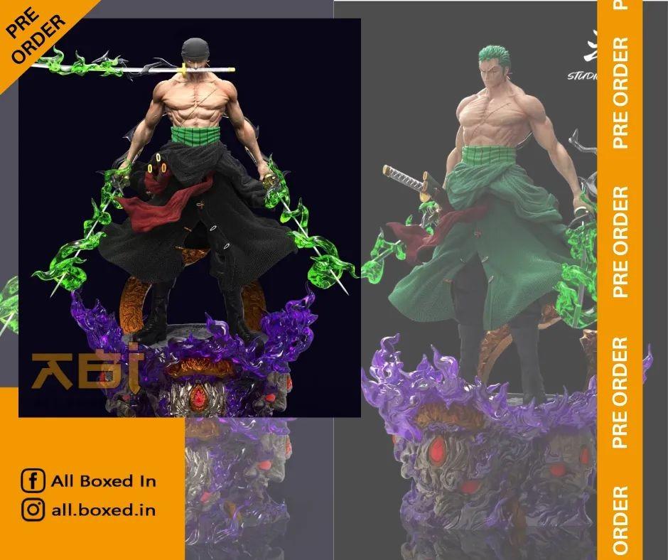📦 FIGHT STUDIO - [Resin Statue One Piece] Zoro King of Hell Version ...