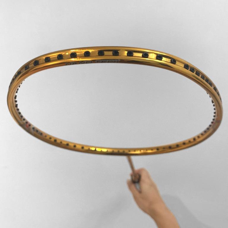 Apacs Nano Gold Speed 4U Badminton Racket, Sports Equipment, Sports ...
