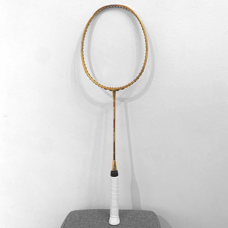 Apacs Nano Gold Speed 4U Badminton Racket, Sports Equipment, Sports ...