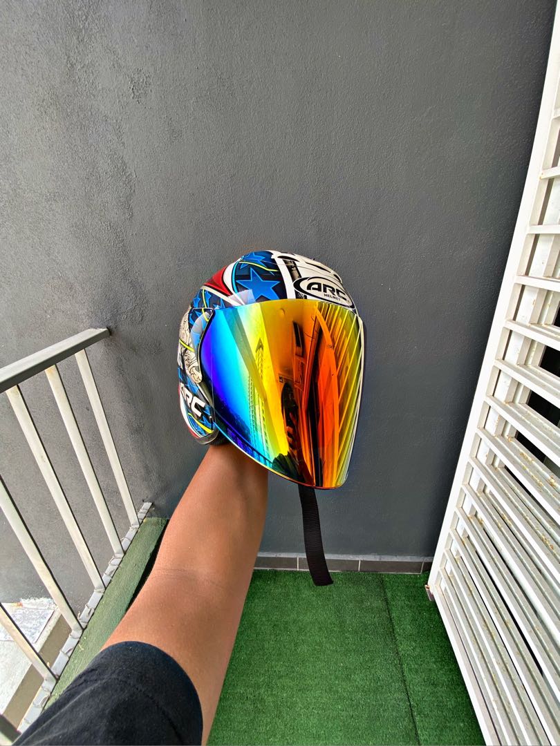 ARC Ritz AR4 Helmet, Motorbikes on Carousell