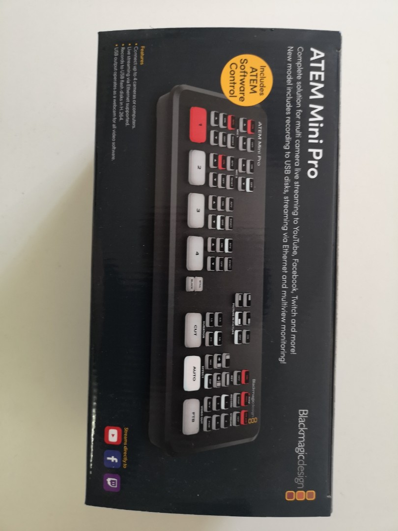 ATEM Mini Pro, Photography, Video Cameras on Carousell