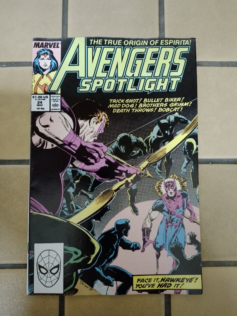 Avengers Spotlight #24 ( 1st app Yoof, Hji, Cmar Har, Chlreee ) Steve ...