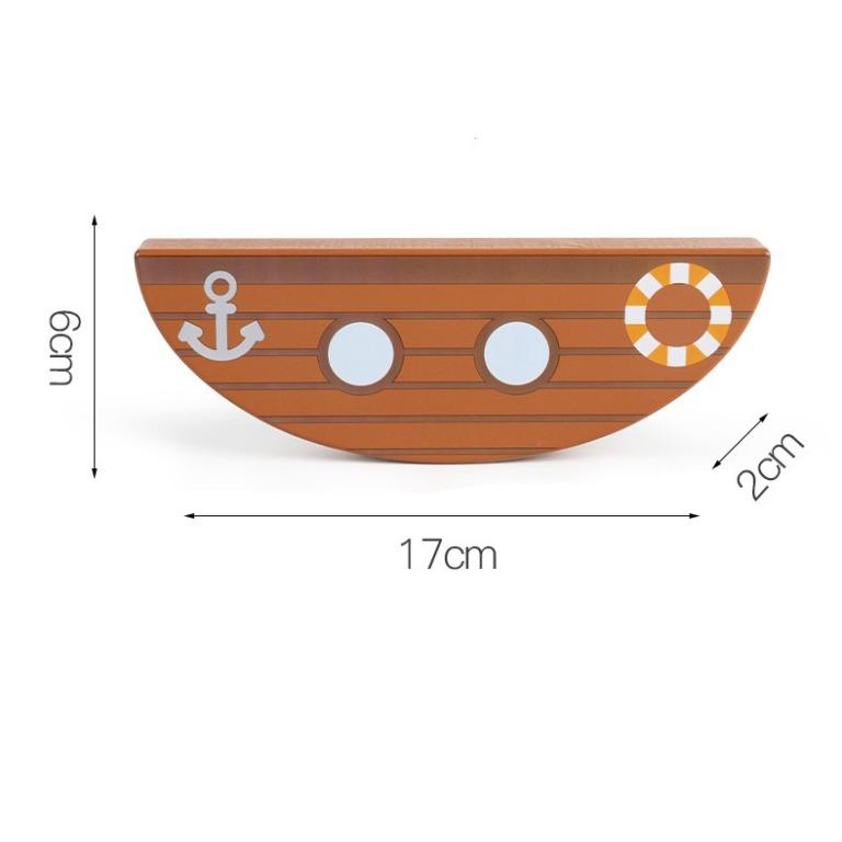 Balancing Animals on a Boat Montessori Educational Toy HZ1797, Hobbies ...
